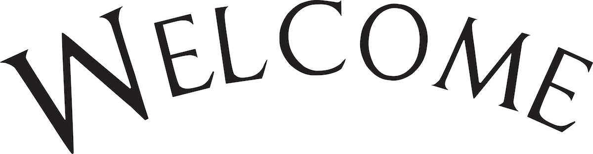 Welcome Wall Quote Decal Welcome Home Sticker Large Welcome Decal Quote ...