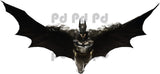 Flying Bat Wall Decal Movie Wall Art Kids Bedroom Wall Decor Superhero ...